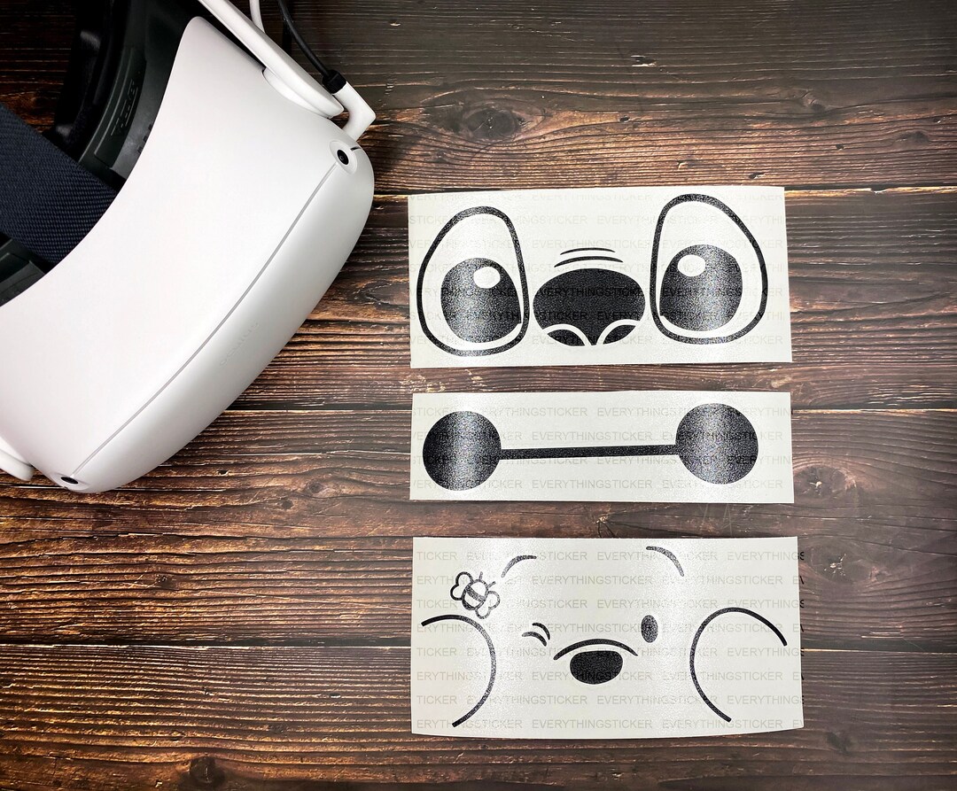 Meta Quest 2 Oculus - 3 Disney Eyes Baymax Stitch Winnie the Pooh Set ...