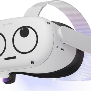 Buy Meta Quest 2 Oculus 4 Emoji Meme Decal Vinyl Sticker Set VR Decals ...