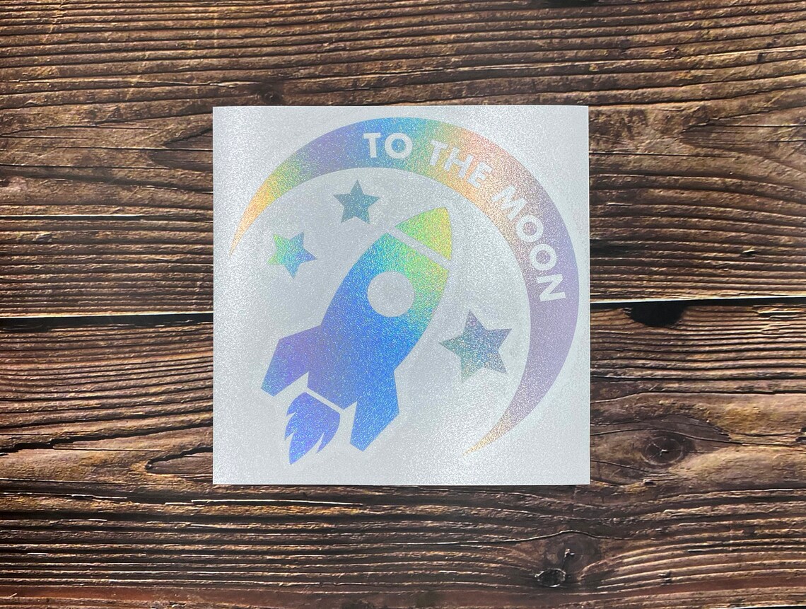 Rocket To The Moon Meme Stock Market Wall Street Bets | Etsy