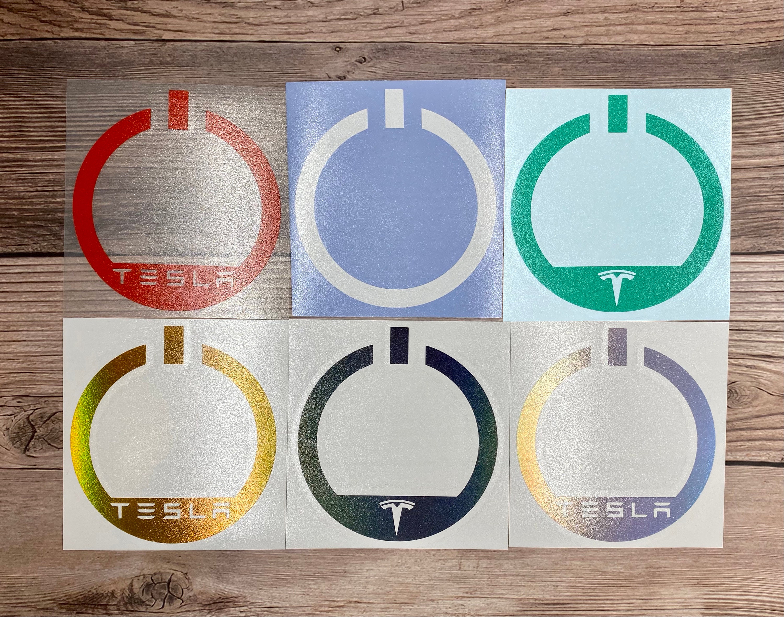 Tesla Model 3 Y Charge Port Power Icon Symbol Holo Vinyl Decal - Etsy.de
