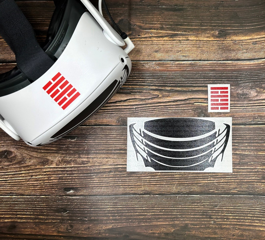Meta Quest 2 Oculus Snake Eyes G.I. Joe Storm Shadow Set VR Decals Skin ...