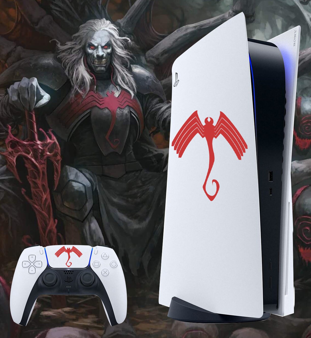 PS5 Knull Dragon Spiderman Venom Carnage Sony Playstation | Etsy