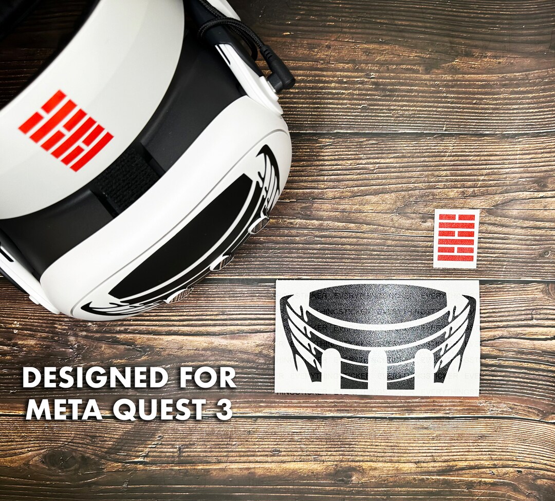 Meta Quest 3 Oculus - Snake Eyes G.I. Joe Storm Shadow Set VR Decals ...