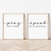 Pray He is There Speak He is Listening Digital Prints | Printable Wall ...