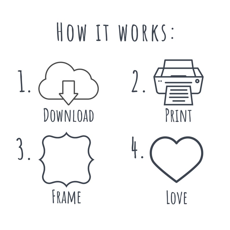 I Love You Most Digital Print | Printable | Home Decor | Wall Hanging ...