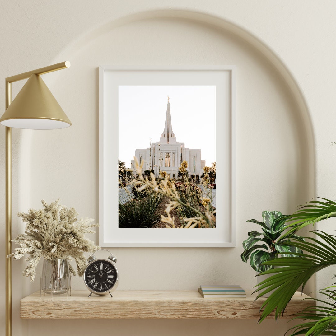 Gilbert Arizona Temple 5 Set Printable Wall Art | LDS Pictures ...