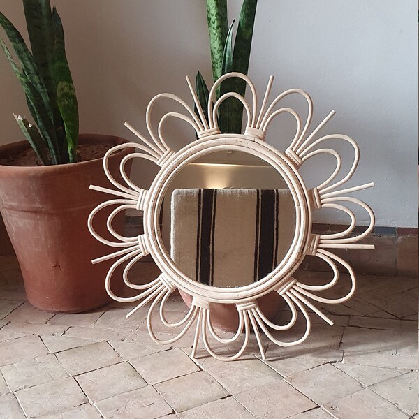 Rattan Mirrors - Etsy