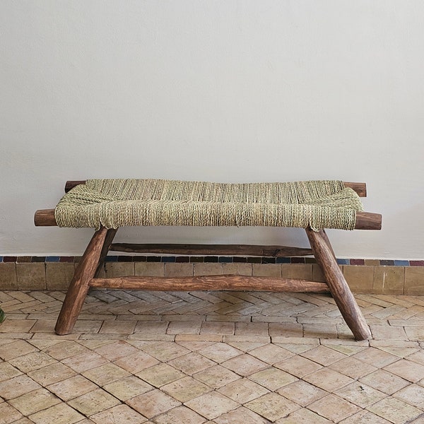 Woven Bench - Etsy