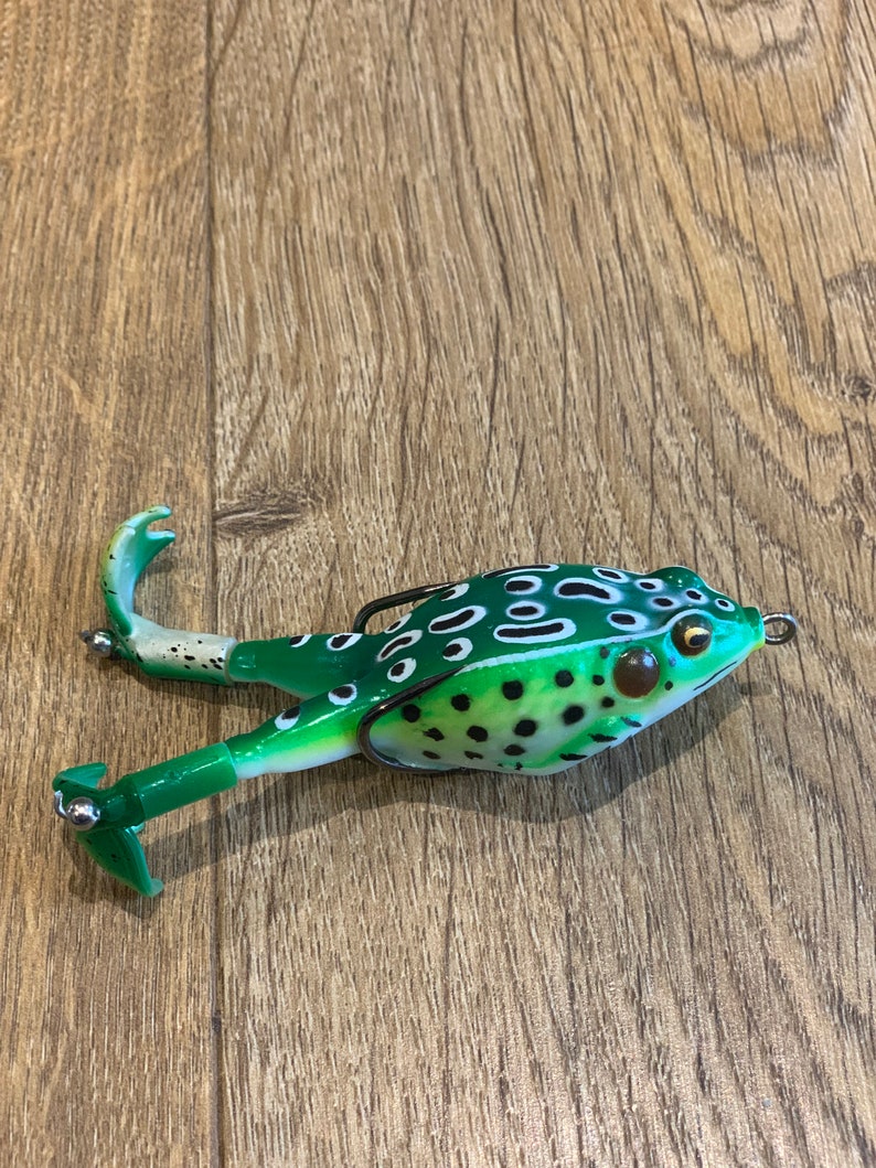 Prop Frog Surface Splasher Fishing Lure Predator Fishing - Etsy