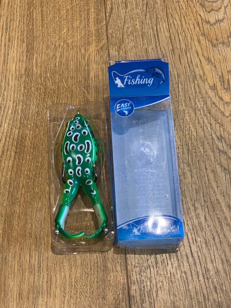 Prop Frog Surface Splasher Fishing Lure Predator Fishing - Etsy