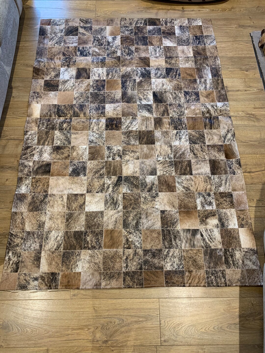 Genuine Cow Hide Patchwork Flooring Rug - Home Living - Farmhouse ...