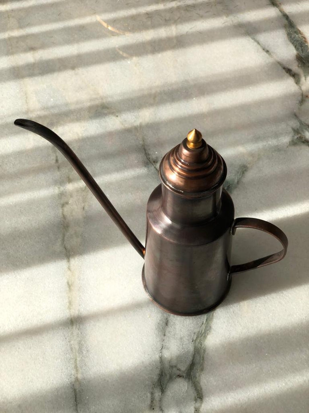 Copper Oil Bottle - Etsy