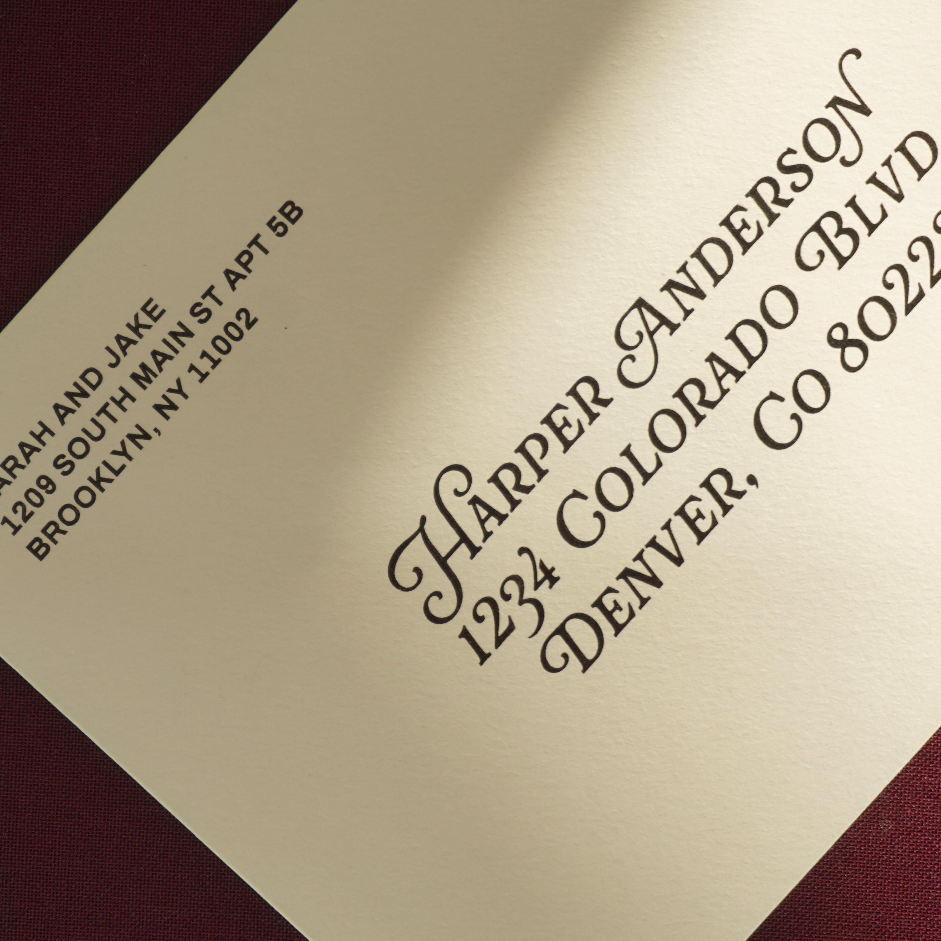 Charming Save the Dates With Lined Envelopes - Etsy