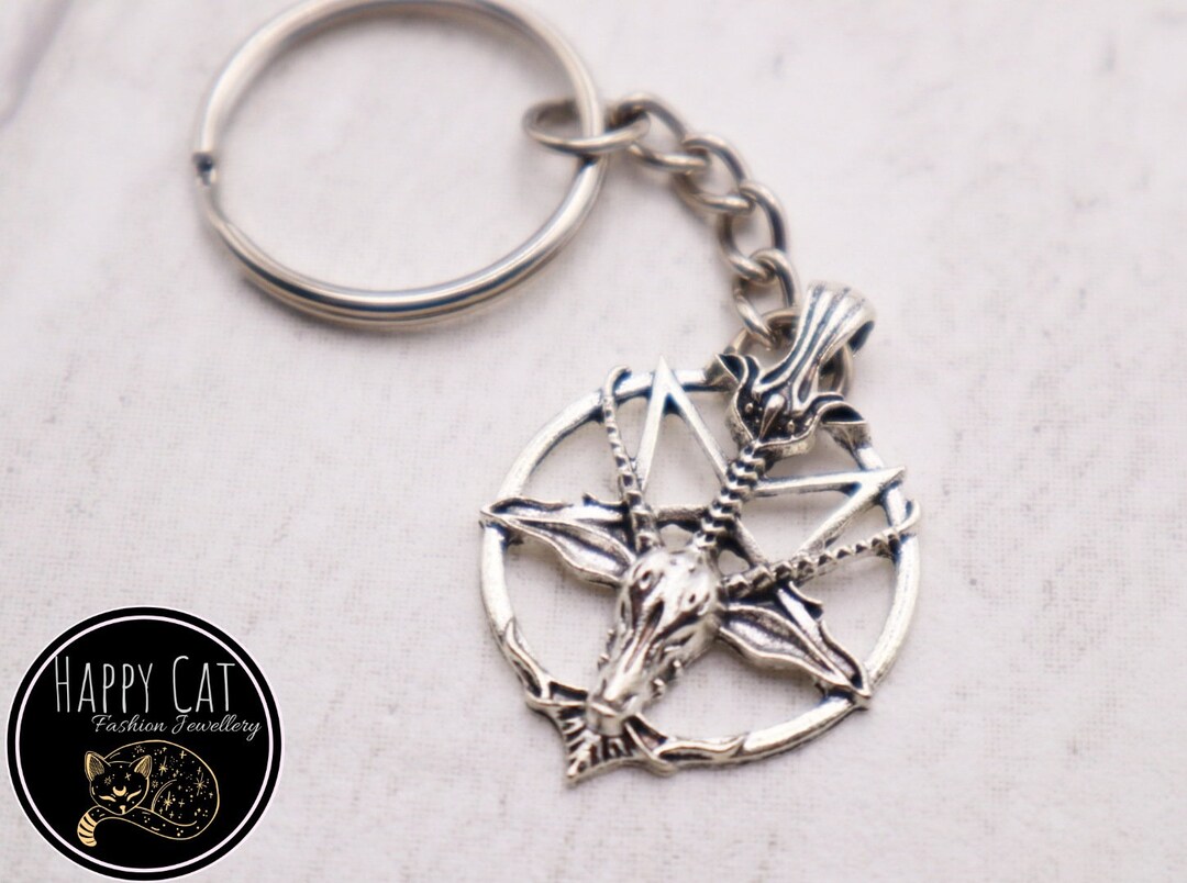 Gothic Keyring, Novelty Gothic Gifts, Christmas Stocking Fillers, Devil ...