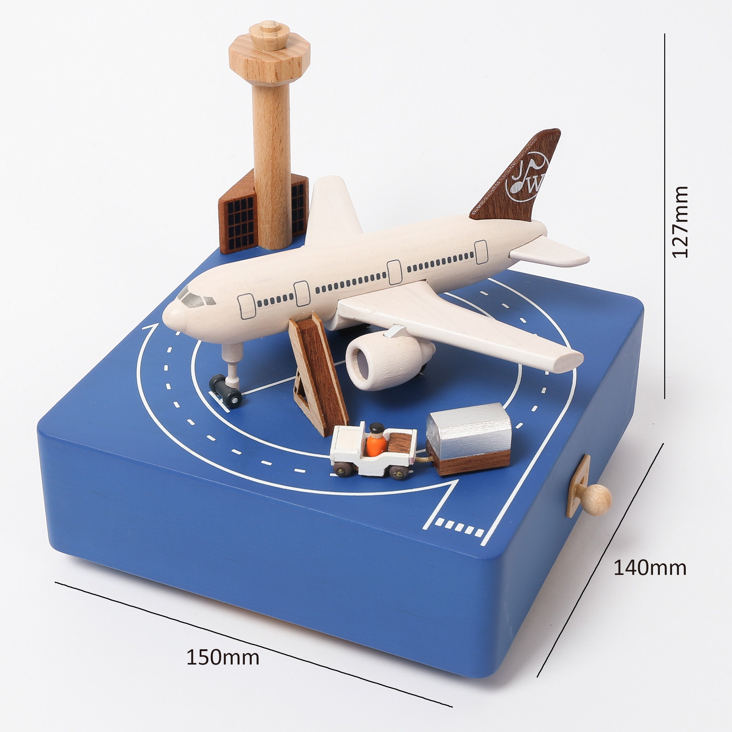Airplane Music Box - Etsy