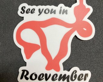 Roevember Sticker - Etsy