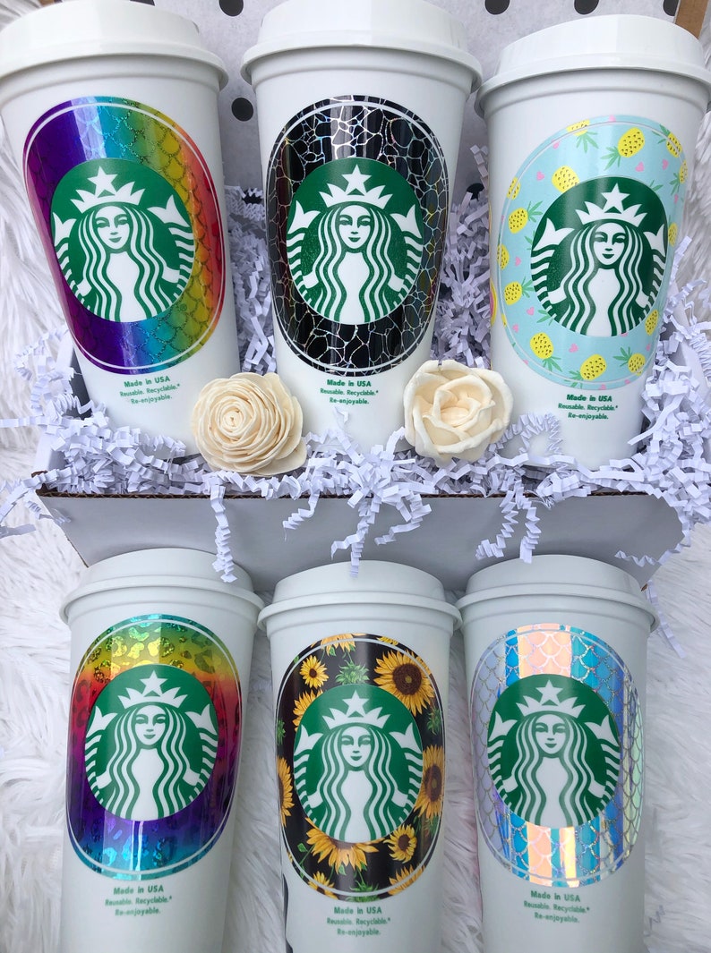 Starbucks Coffee Gift Box Personalized Gift Box Reusable - Etsy