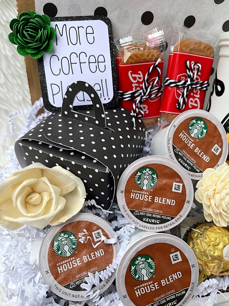 Starbucks Coffee Gift Box/ Personalized Gift Box/ Reusable - Etsy