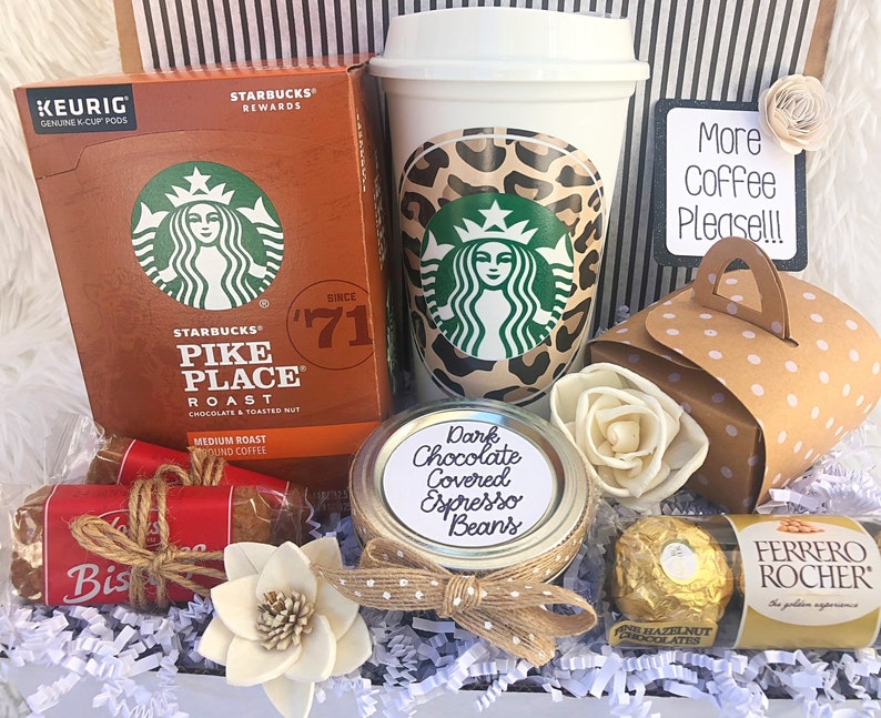 Deluxe Starbucks Coffee Gift Box/ Coffee Lover/ Coffee Addict/ - Etsy