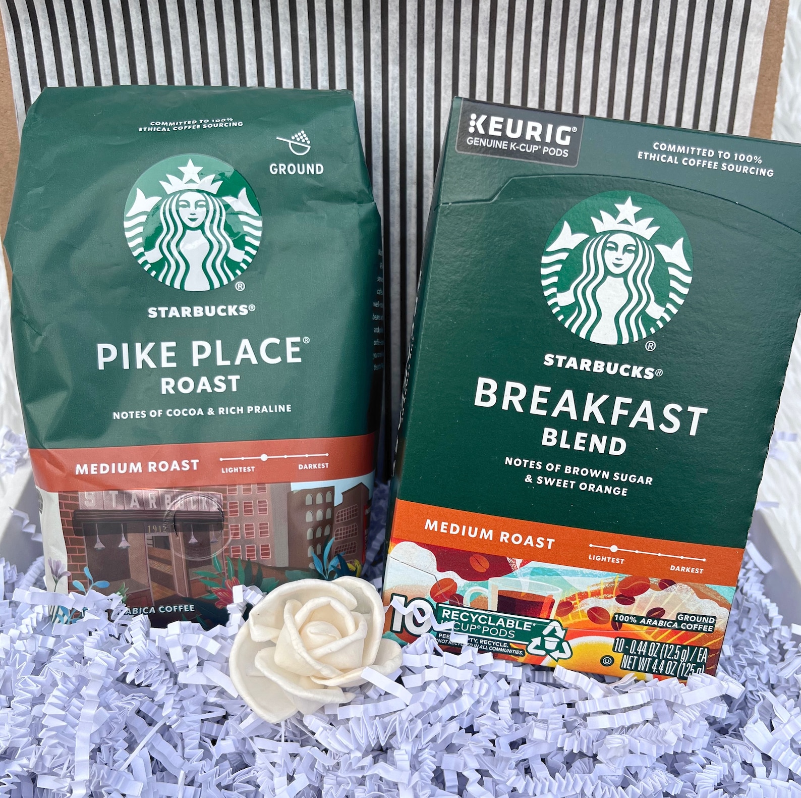 Deluxe Starbucks Coffee Gift Box Coffee Lover Coffee Addict - Etsy