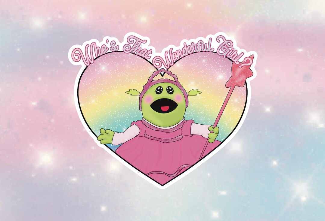 Who’s That Wonderful Girl? Nanalan’ Sticker - Etsy