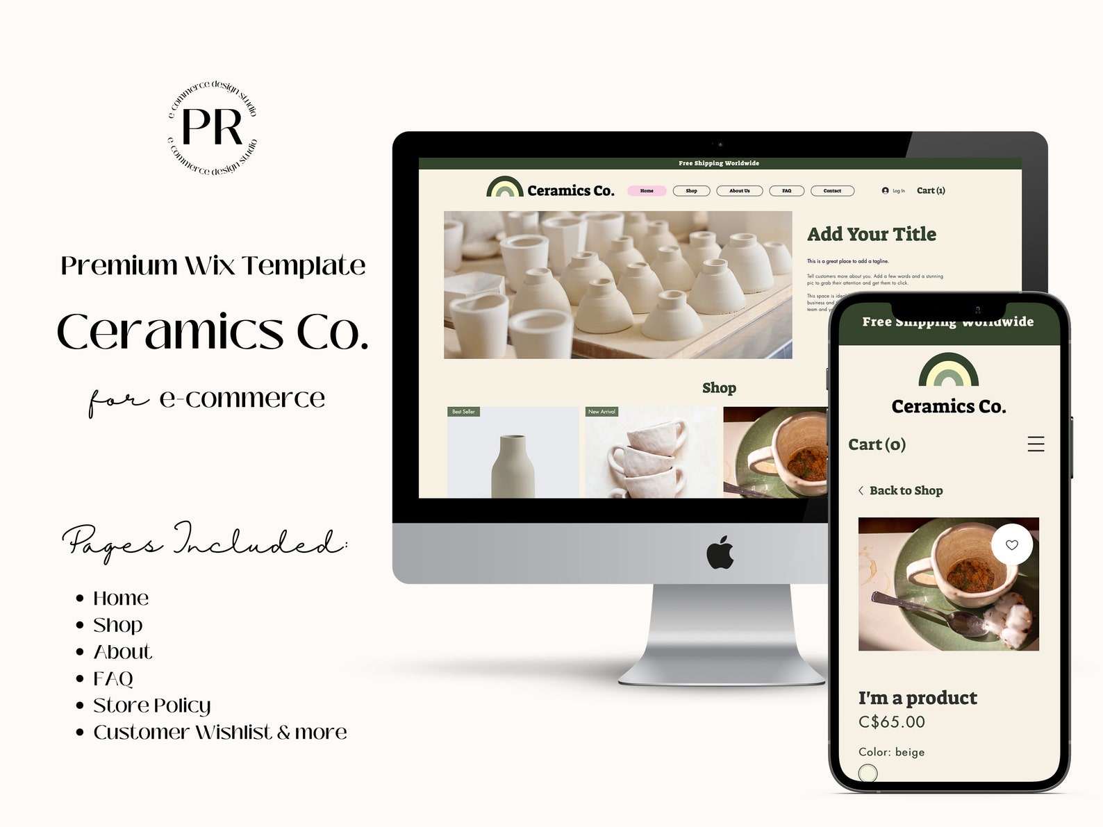 Wix Website Template Premium Wix Theme Wix Templates Wix Etsy