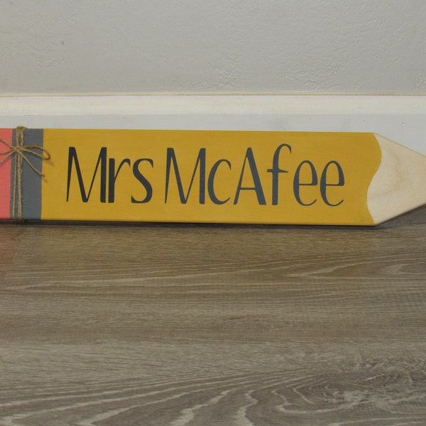Wooden Pencils Signs - Etsy