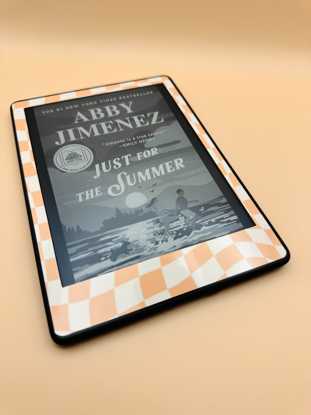 PEACHES & CREAM Wavy Checker Kindle Skin Kindle Accessories, Kindle ...