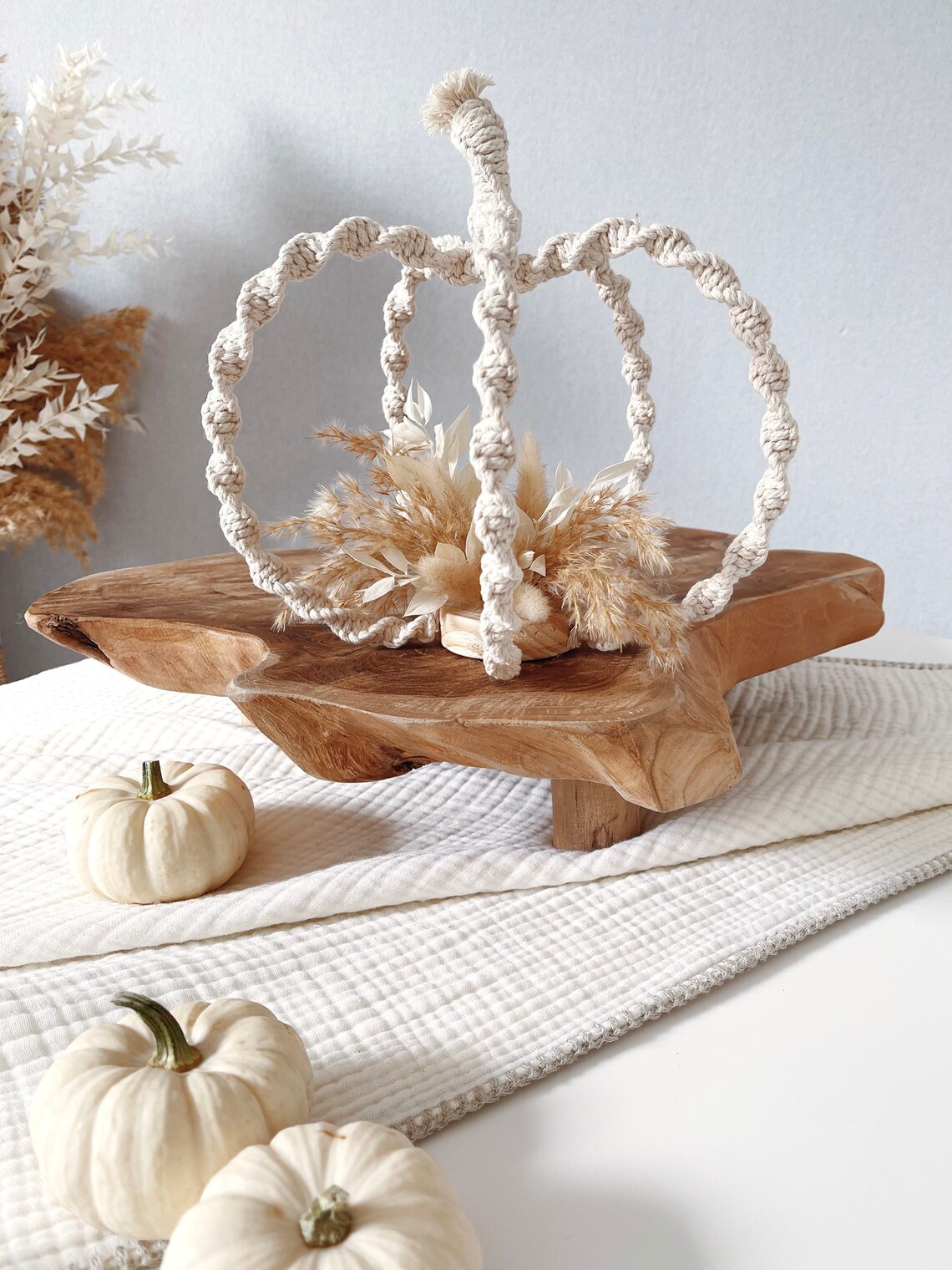 Macrame Pumpkin/autumn Decor/decoration/pumpkin/autumn/fall Season - Etsy