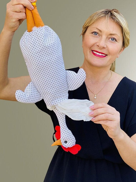 Pattern Chicken Bag Saver only Pdf, Fabric Bag Saver, Pattern Chicken ...