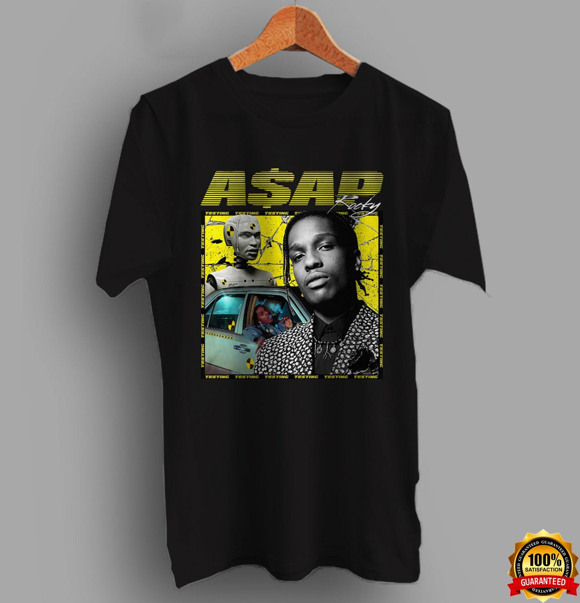 ASAP Rocky Shirt Vintage Tee Rap Hip Hop ASAP Rocky Merch | Etsy