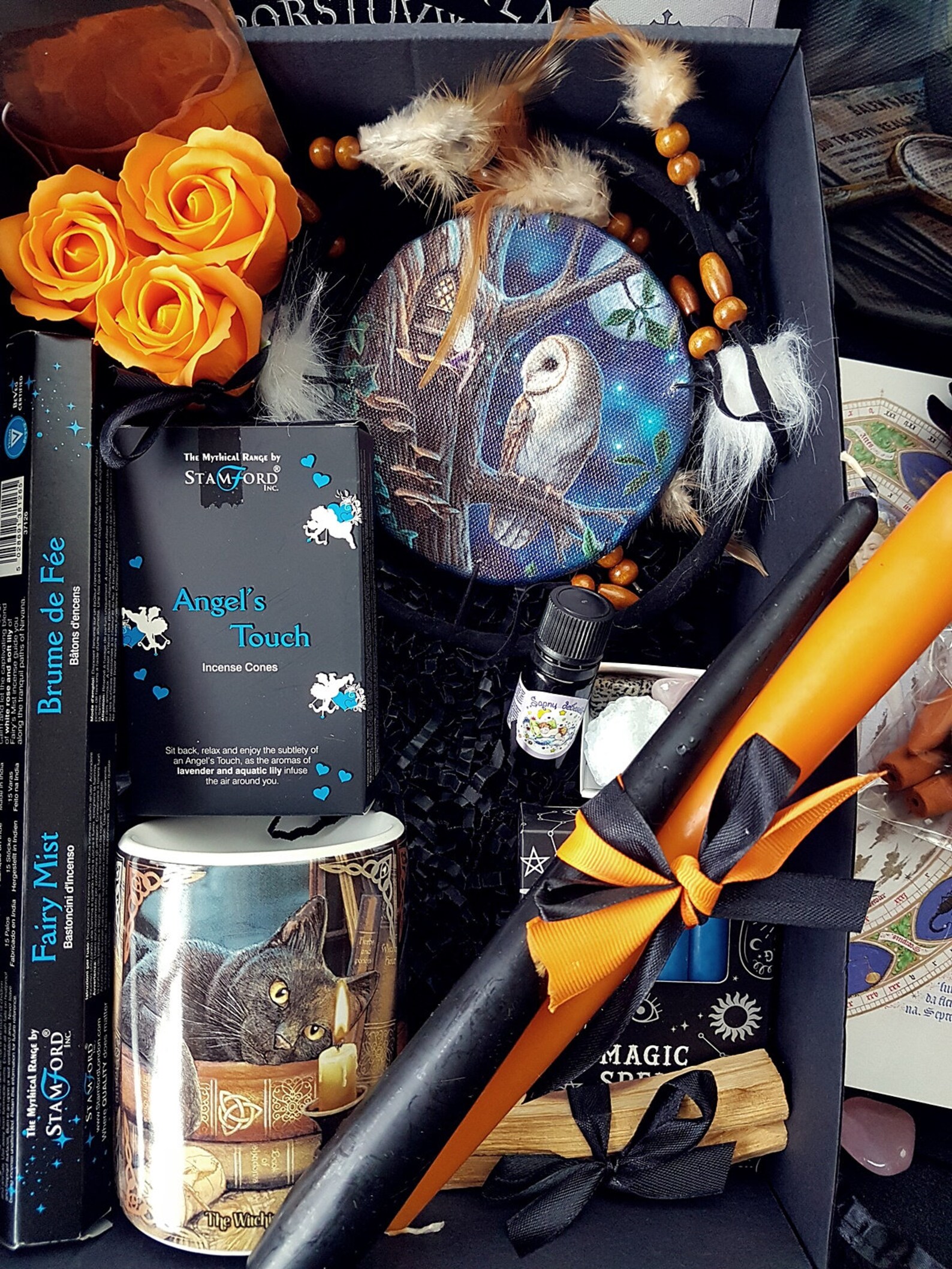 Halloween Gift Box, Witch Gift Box, Gothic Gift Box, Gift Box for Cat ...