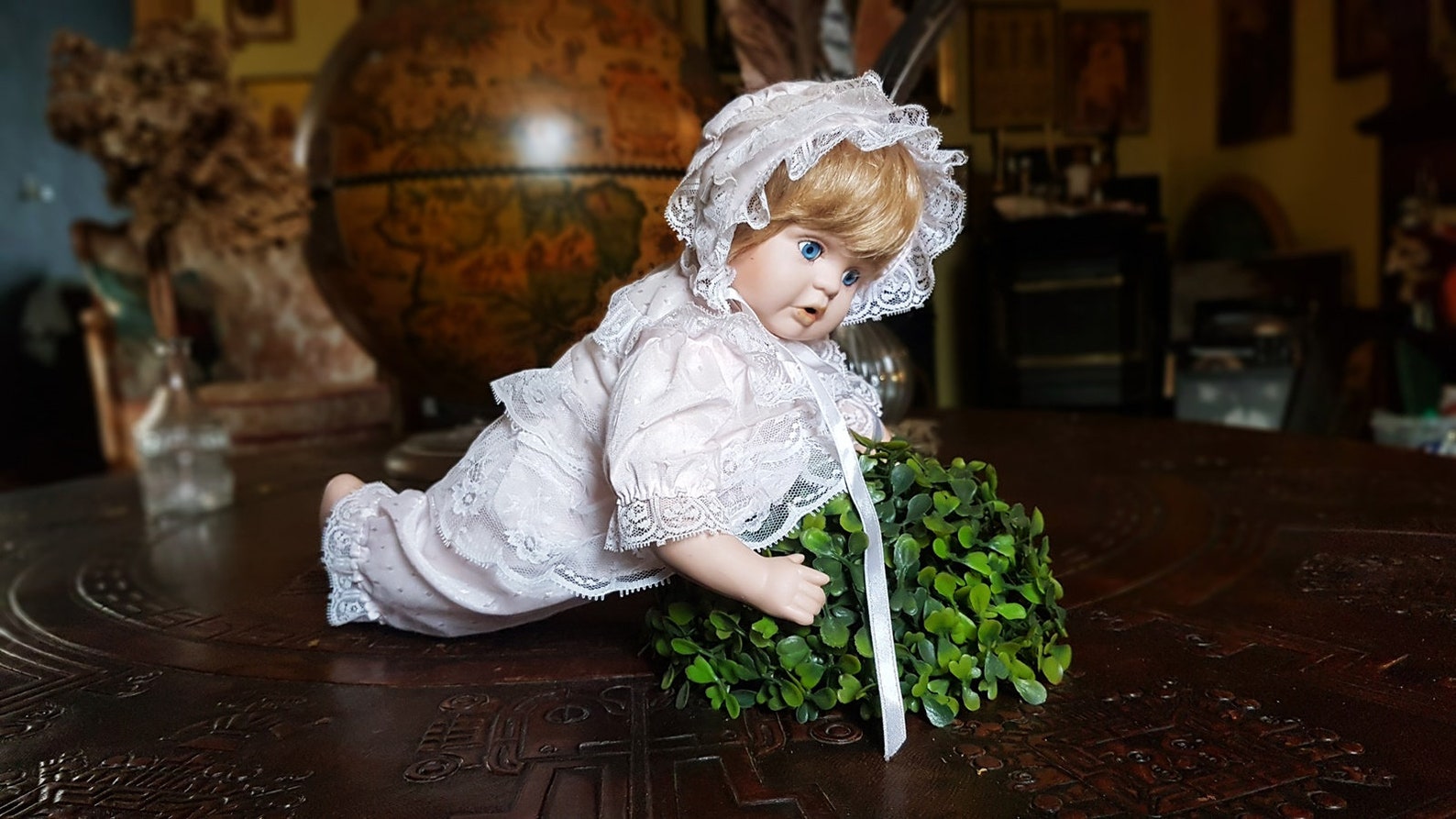 PORCELAIN DOLL the Promenade Collection EUGENIE baby doll | Etsy