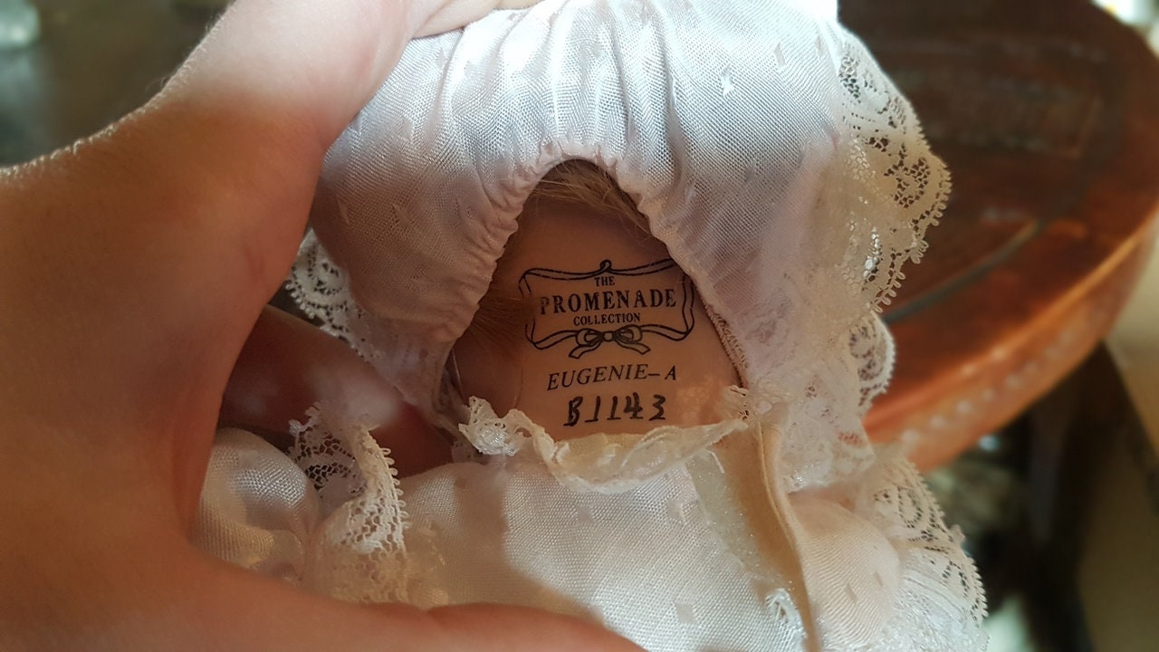 PORCELAIN DOLL the Promenade Collection EUGENIE baby doll | Etsy