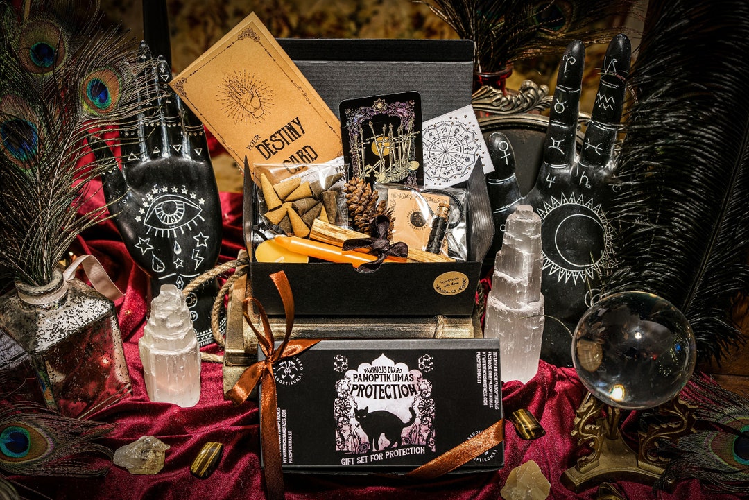 Magic Gift Box FOR PROTECTION, Witch Gift Box, Gothic Gift Box, Gift ...