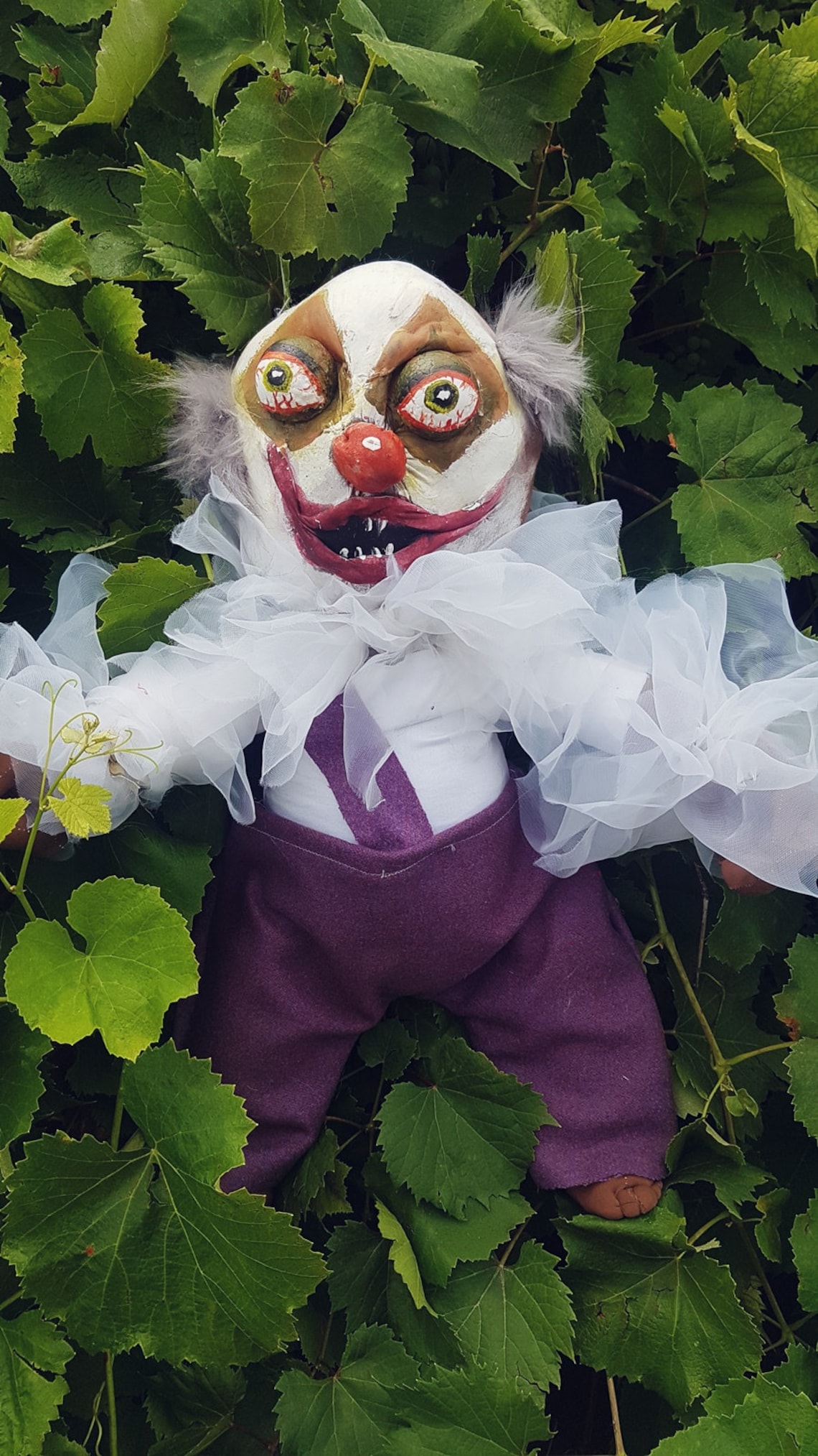 HORROR CLOWN DOLL Monster Doll Big Doll Clown Plush Horror - Etsy
