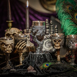 BAPHOMET STATUE, Witchcraft, Black Goat, Occult, Baphomet, Oddities ...