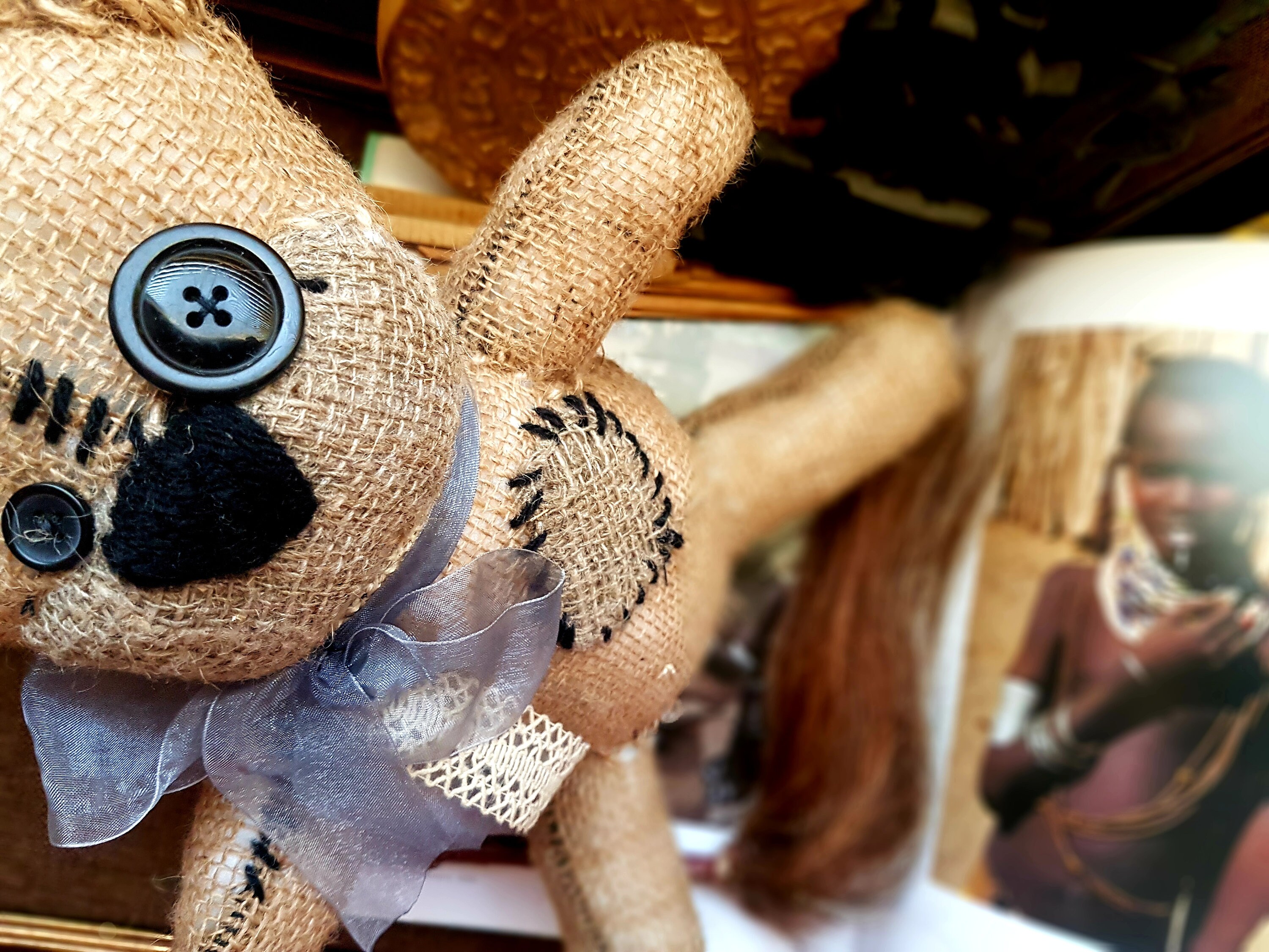 TEDDY FEAR Teddy Bear Plush Toy Horror Doll ODDITIES Rag | Etsy