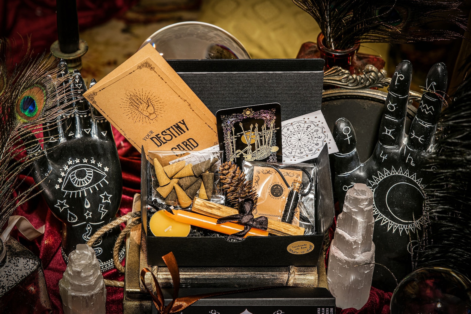 Magic Gift Box FOR HEALTH, Witch Gift Box, Gothic Gift Box, Gift Box to ...