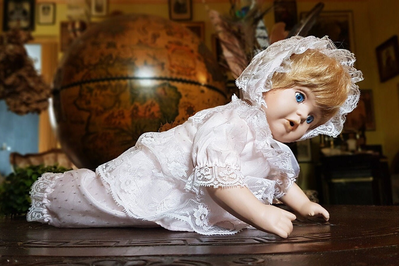 PORCELAIN DOLL the Promenade Collection EUGENIE baby doll | Etsy