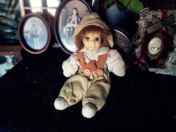 VINTAGE CLOWN DOLL Mini Clown Doll Sand Doll Clown Clown - Etsy