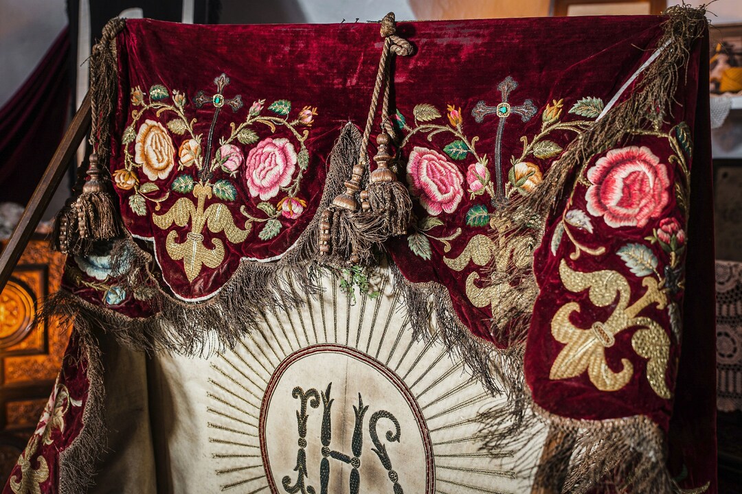 Antique Church Canopy, Church Canopy, Antique Church Baldachin, Church ...