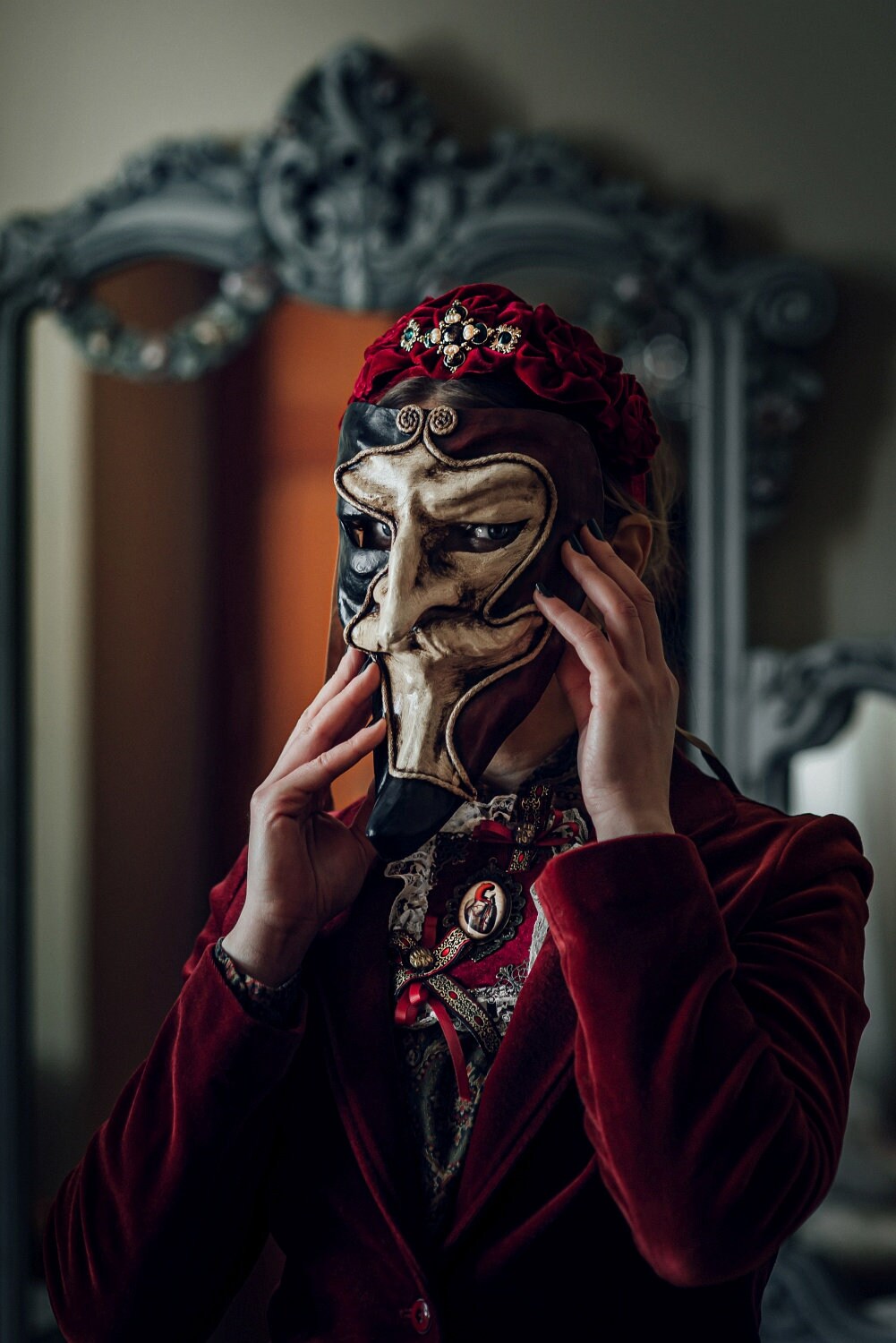 ANATOMY HEART Victorian Brooch Vintage jewelry gothic | Etsy