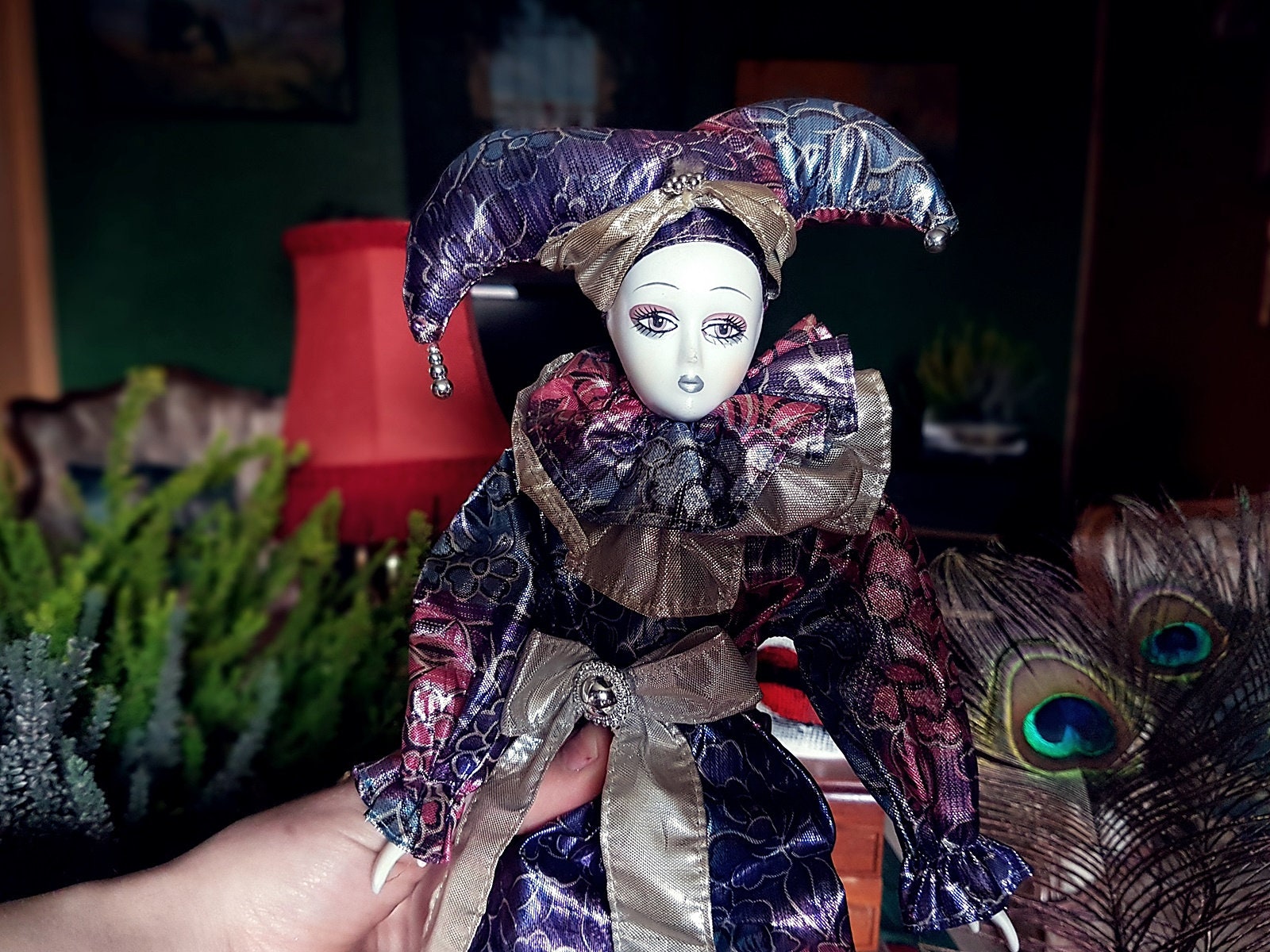 Harlequin Doll Nutcracker Makeup