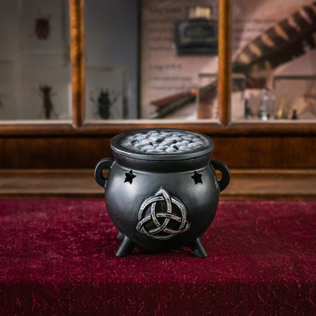 WITCH CAULDRON Incense Burner, Incense Cones Holder, Incense Holder ...