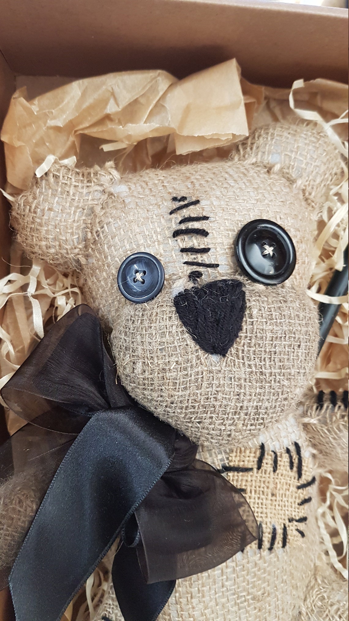 TEDDY FEAR Teddy Bear Plush Toy Horror Doll ODDITIES Rag - Etsy