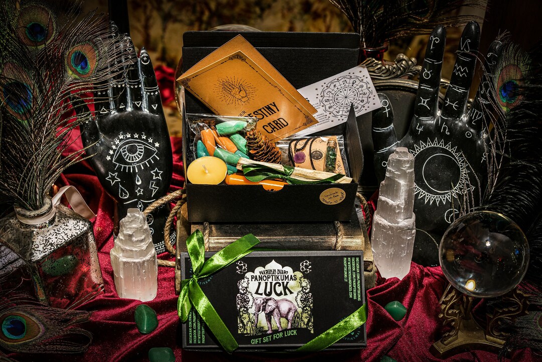 Magic Gift Box FOR LUCK, Witch Gift Box, Gothic Gift Box, Gift Box for ...