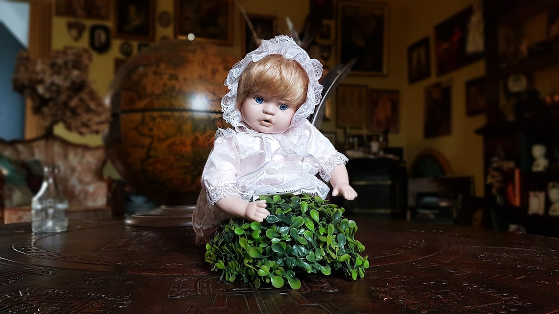 PORCELAIN DOLL the Promenade Collection EUGENIE baby doll | Etsy