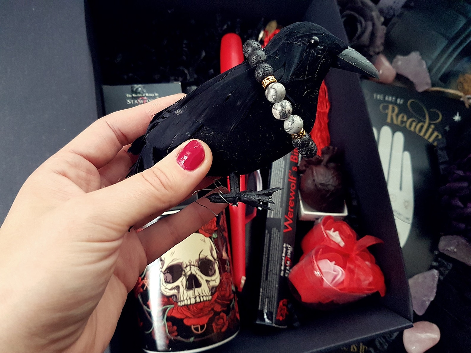 Halloween Gift Box VAMPIRE Gift Box Gothic Valentine Witch - Etsy