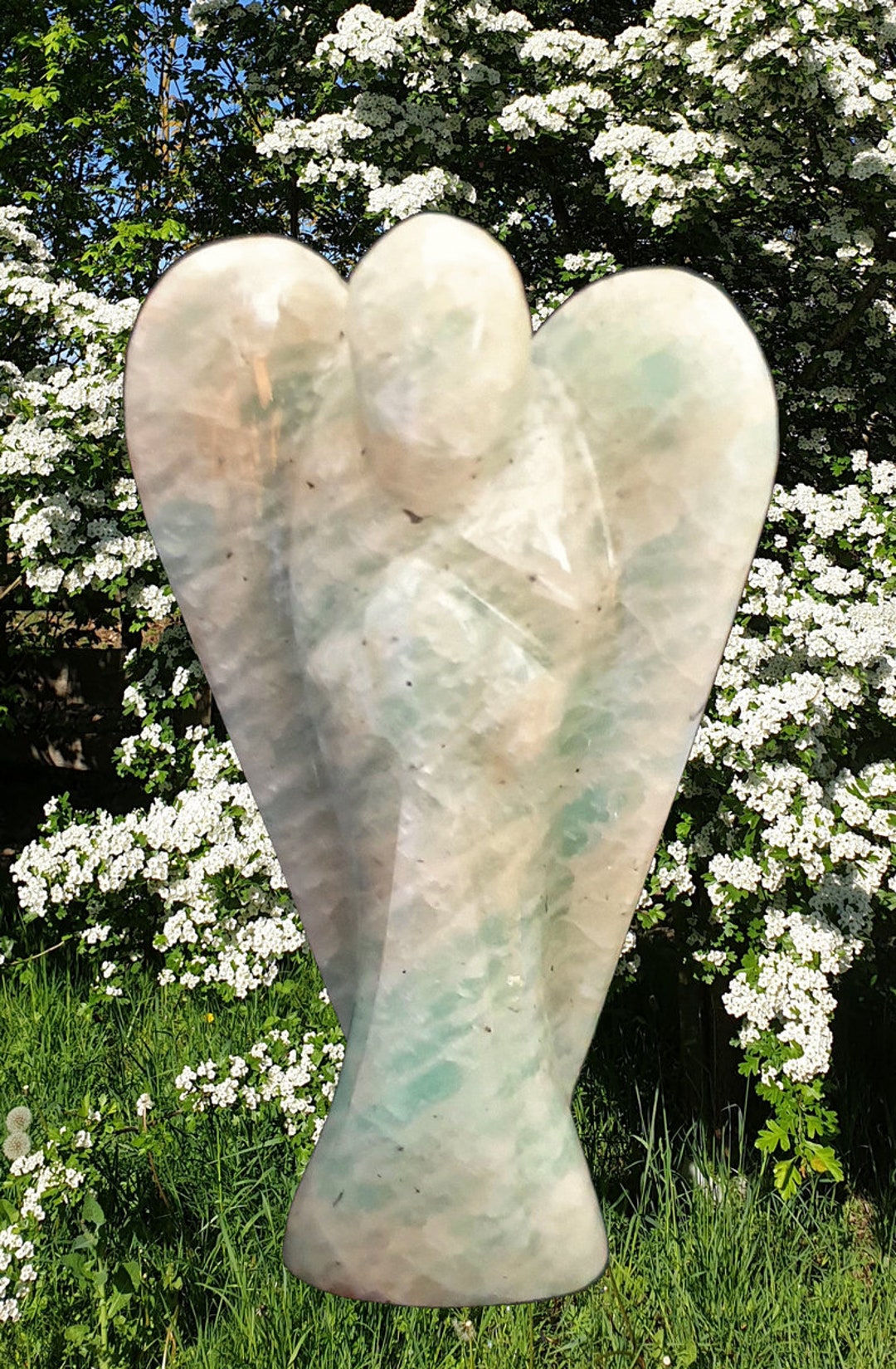 Angel in Natural Amazonite of 56 Mm - Etsy